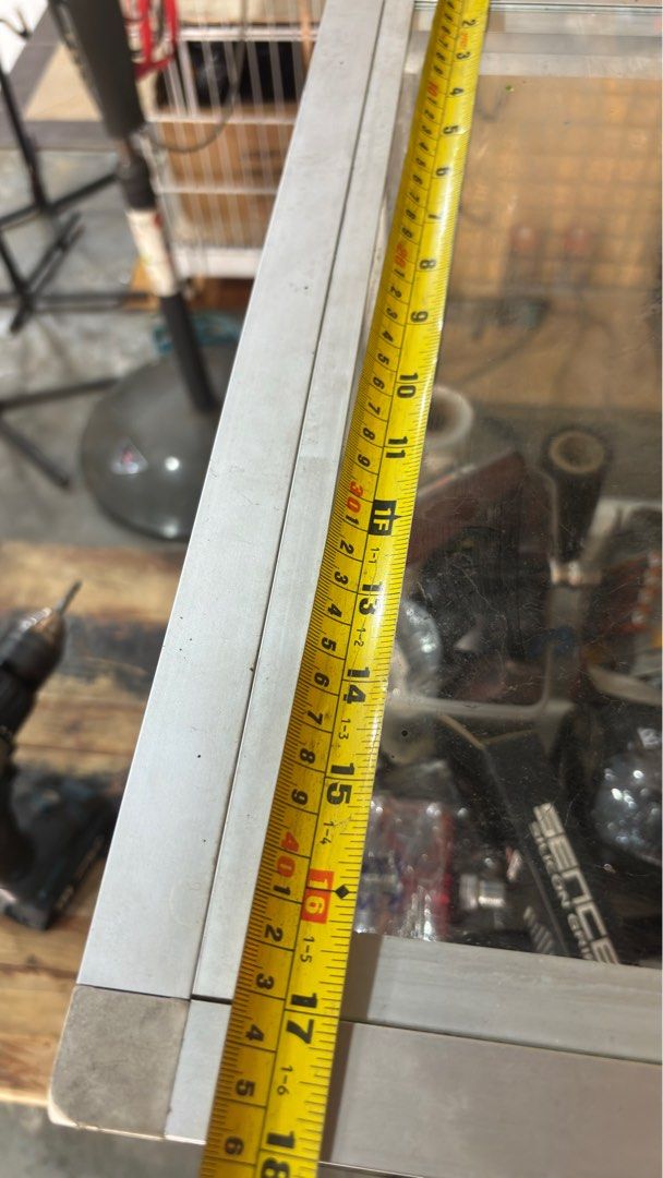 Display rack glass Show case ,Rak cermin kaca,, Furniture & Home Living ...