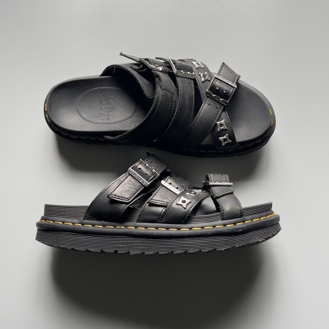 Dr Martens Black Ryker II Hardware Strap, Men's Fashion, Footwear ...