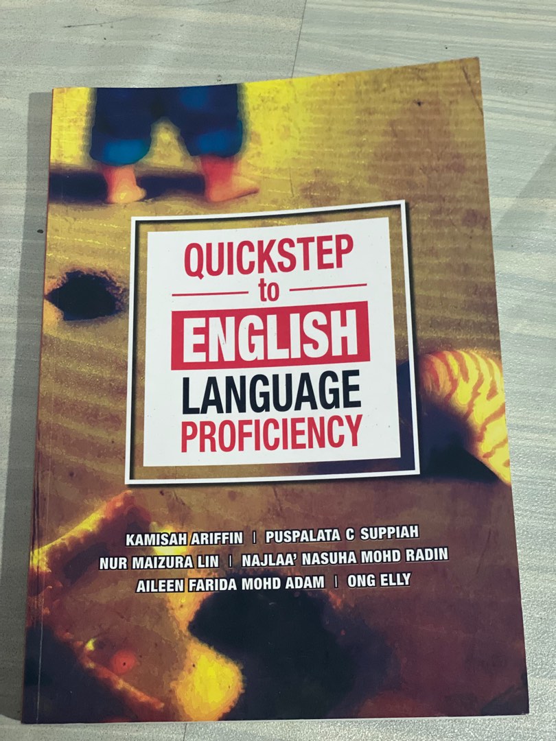 (ELC)QUICKSTEP to ENGLISH LANGUAGE PROFICIENCY, Hobbies & Toys, Books ...