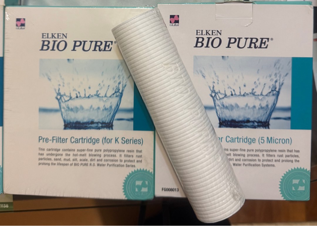 Elken Bio Pure Water Pre-Filter Cartridge, TV & Home Appliances ...