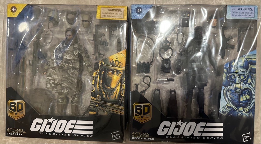 Gi Joe 60th Anniversary, Hobbies & Toys, Toys & Games on Carousell