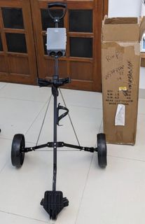 3 wheel Portable Foldable Golf Trolley Golf Cart, Sports Equipment ...