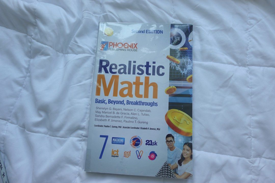 [GRADE 7 BOOK] Realistic Math Basic, Beyond, Breakthroughs 7 (MATATAG ...