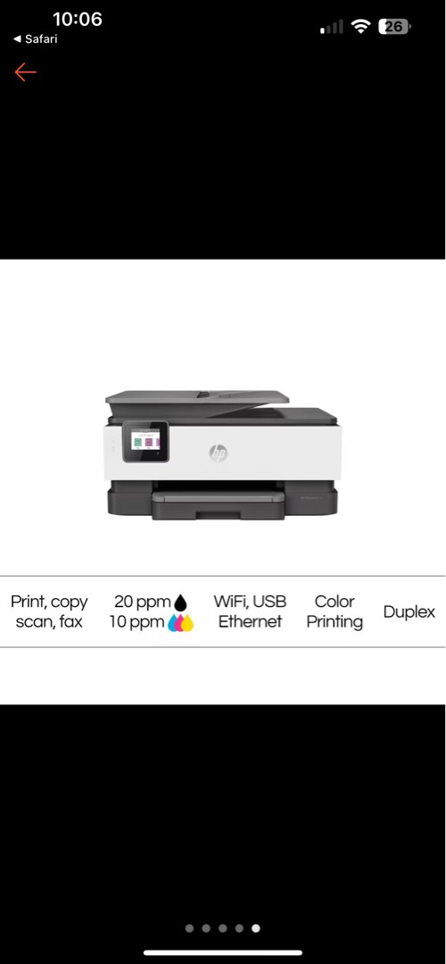 HP All in One 8250e printer, Computers & Tech, Printers, Scanners ...