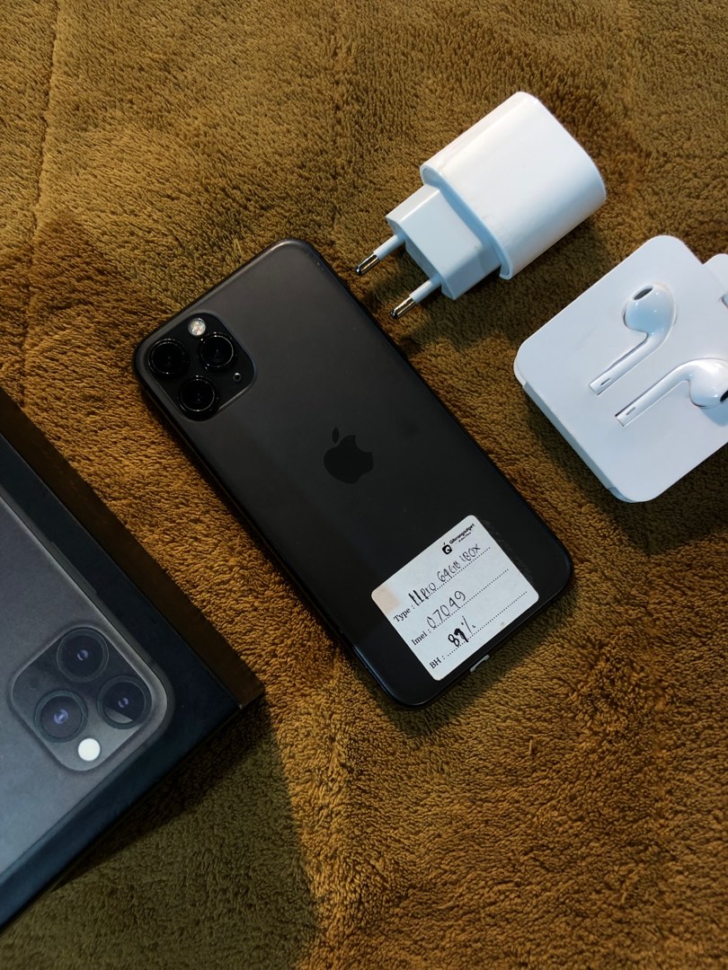 iphone 11 pro 64gb ex ibox, Telepon Seluler & Tablet, iPhone, iPhone 11 ...