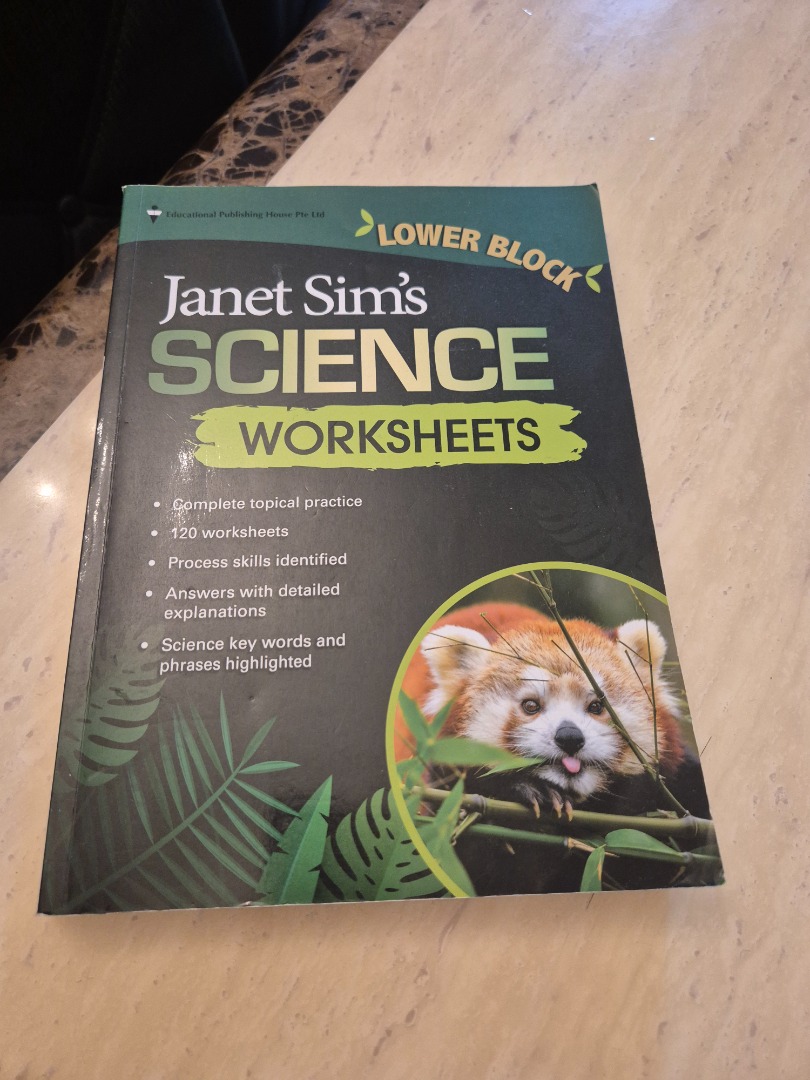 Primary 3 and 4 Science Janet Sim's Science Worksheets, Hobbies & Toys ...