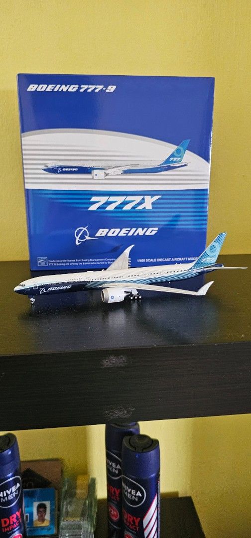 JC Wings 1:400 Boeing 777X N779XW with Folded Wingtips, Hobbies & Toys ...