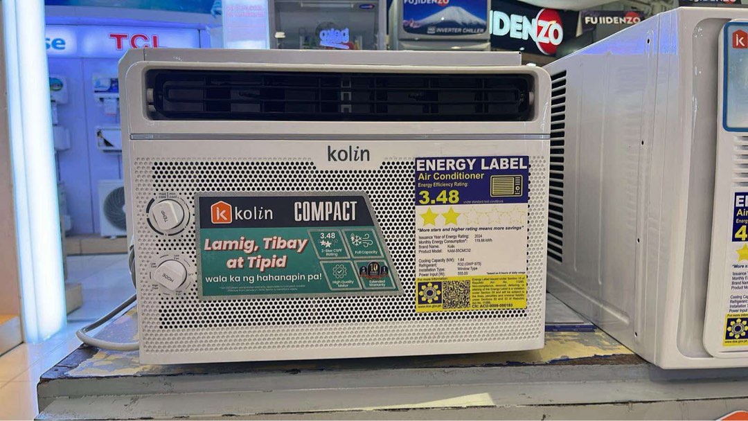 KOLIN WINDOW TYPE NON INVERTER AIR CONDITIONER, TV & Home Appliances ...