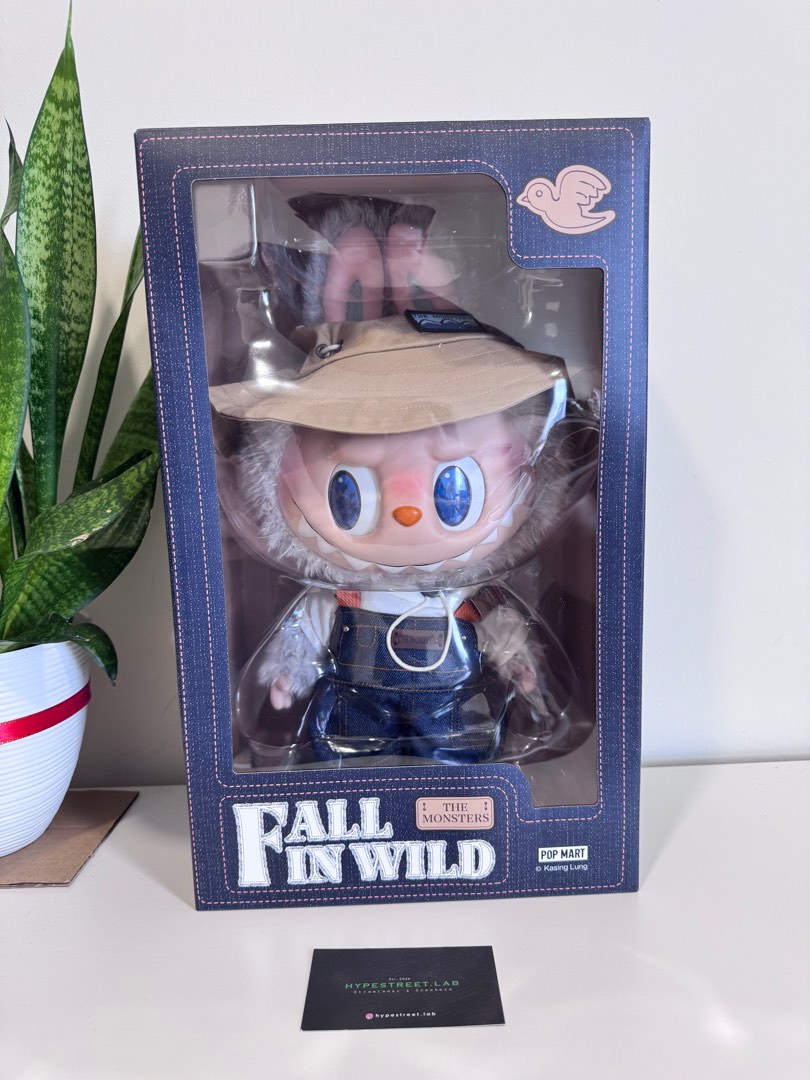 Labubu Fall In Wild Big Plush Foll, Hobbies & Toys, Collectibles ...