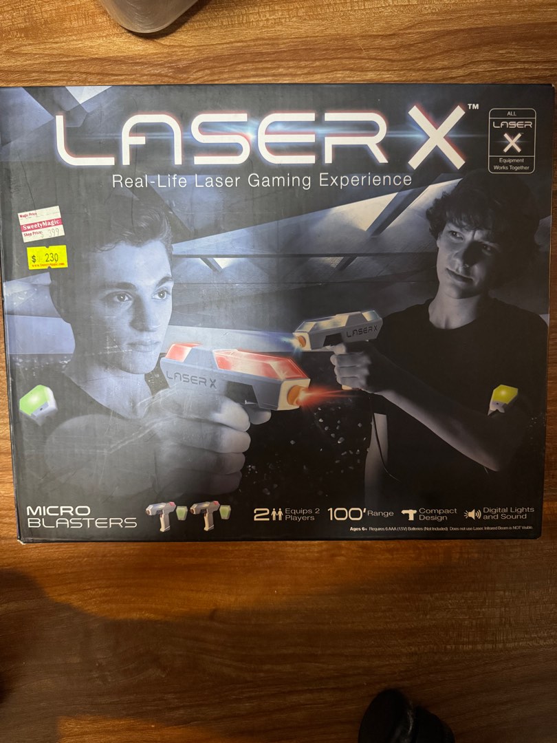 Laser x real-life laser gaming experience, 興趣及遊戲, 玩具 & 遊戲類 - Carousell