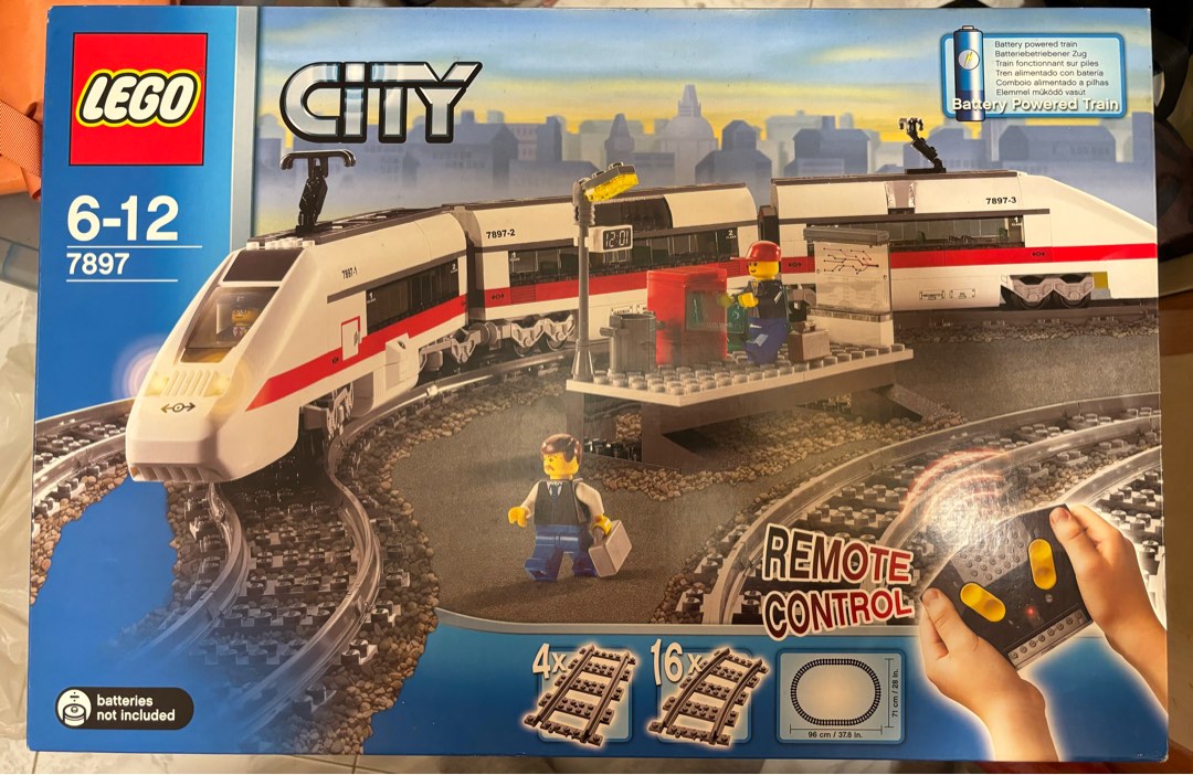 LEGO 7897 train 火車, 興趣及遊戲, 玩具 & 遊戲類 - Carousell