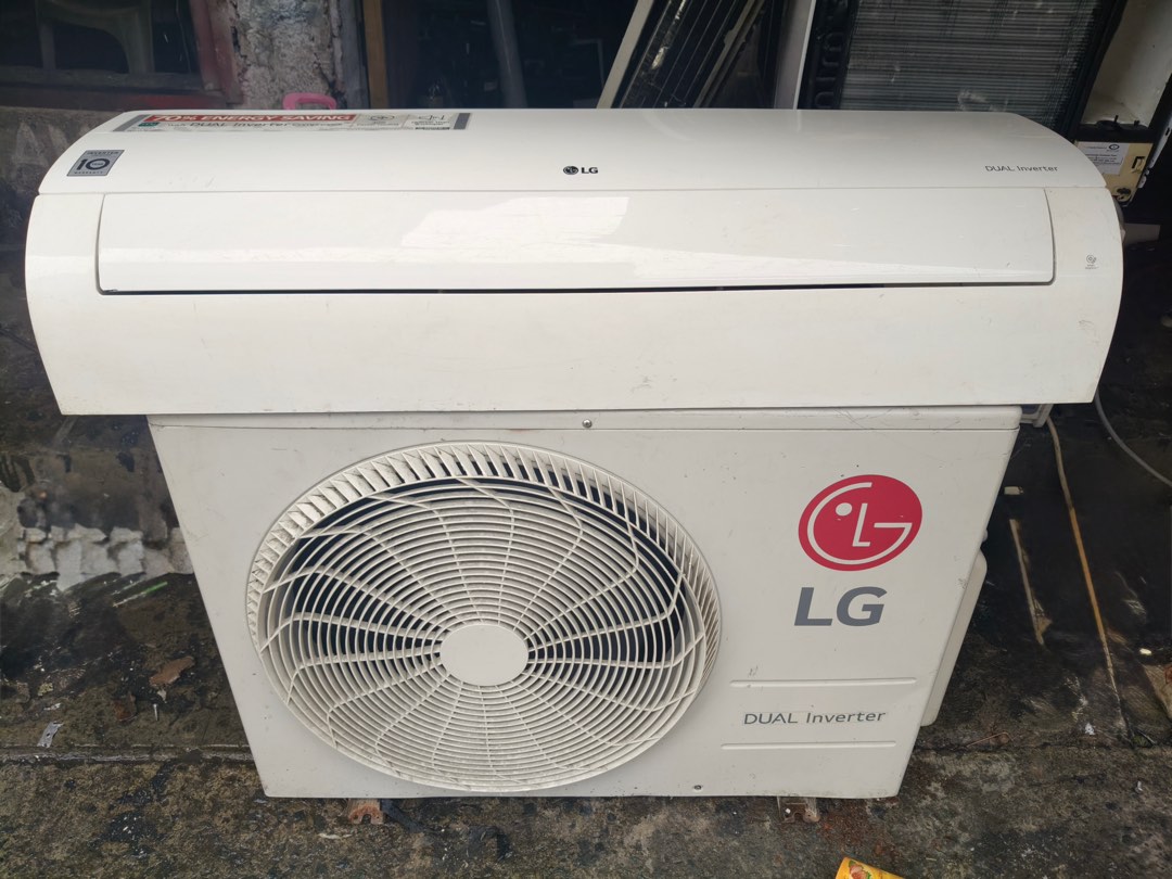 LG 2.5HP DUAL Inverter Split type Aircon, TV & Home Appliances, Air ...