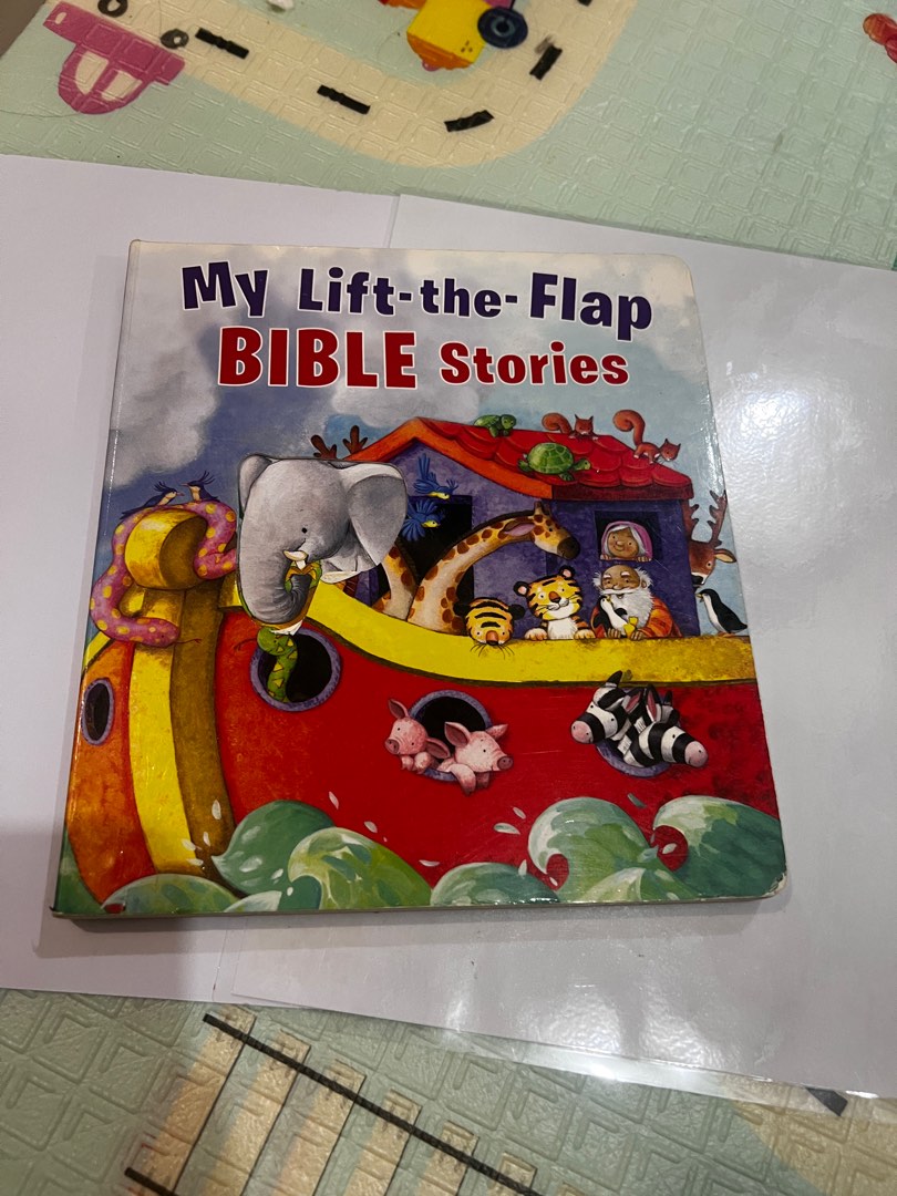 Lift The Flab Bible Pop Up board Book, Buku & Alat Tulis, Buku Anak ...