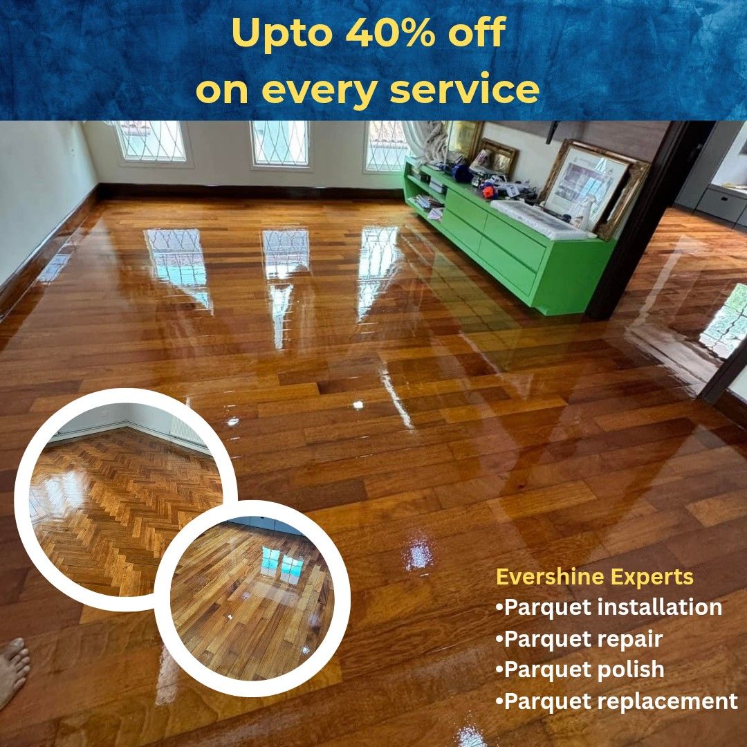 Living room polish / Bedroom polish / Commercial area polish /Parquet ...