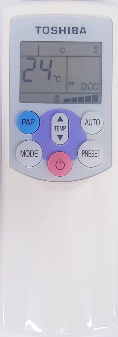 (Local Shop) New High Quality Toshiba AirCon Remote Control for WC ...