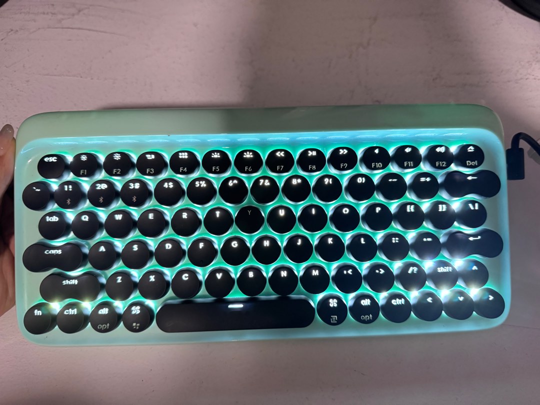 Lofree DOT Bluetooth Mechanical Keyboard - Mint Green, Computers & Tech ...