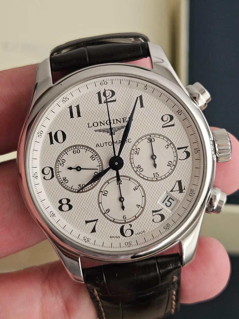 Longines Master Collective Chronograph XL L26934 44mm Auto, Luxury ...