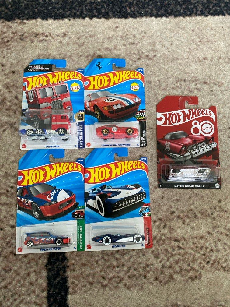 Lot Optimus Prime + Ferrari GTB + RTH + Civic Custom JDT, Hobbies ...