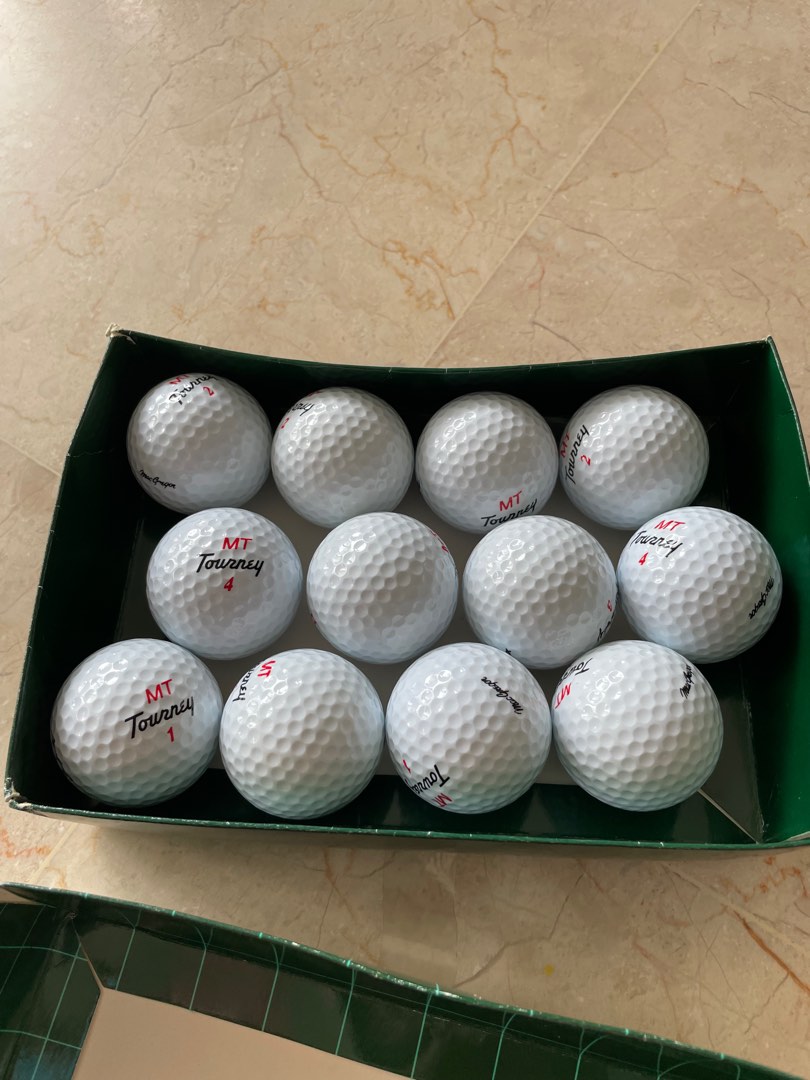 MacGregor Tourney Golf Balls - 12 Ball Pack, Sports Equipment, Sports ...