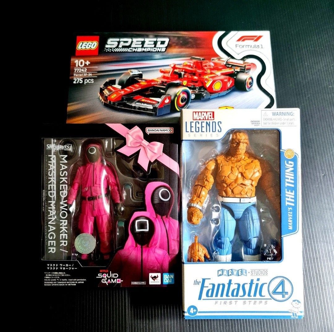 Marvel Legends The Fantastic Four ④ First Steps Movie F4 The Thing ...