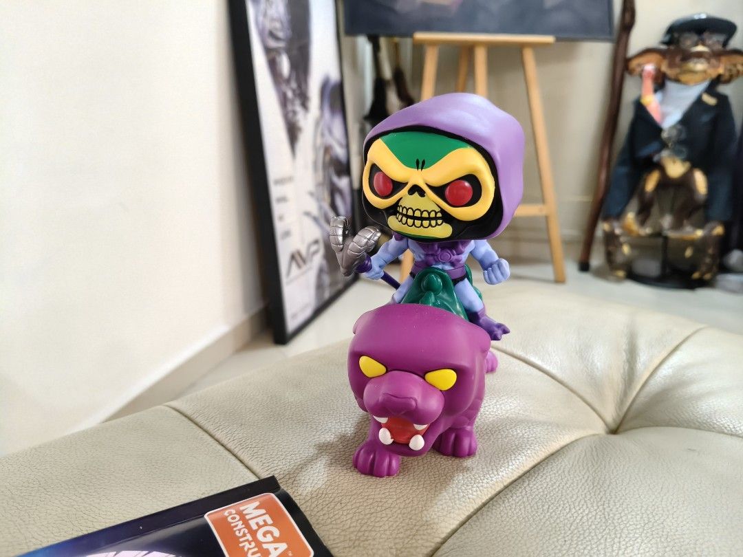 Masters of the universe Skeletor's havoc staff mega construx and Funko ...