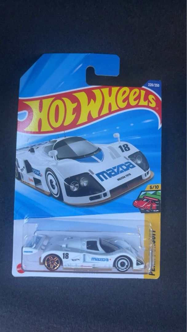 Mazda 787B White Hotwheels, Hobbies & Toys, Toys & Games on Carousell