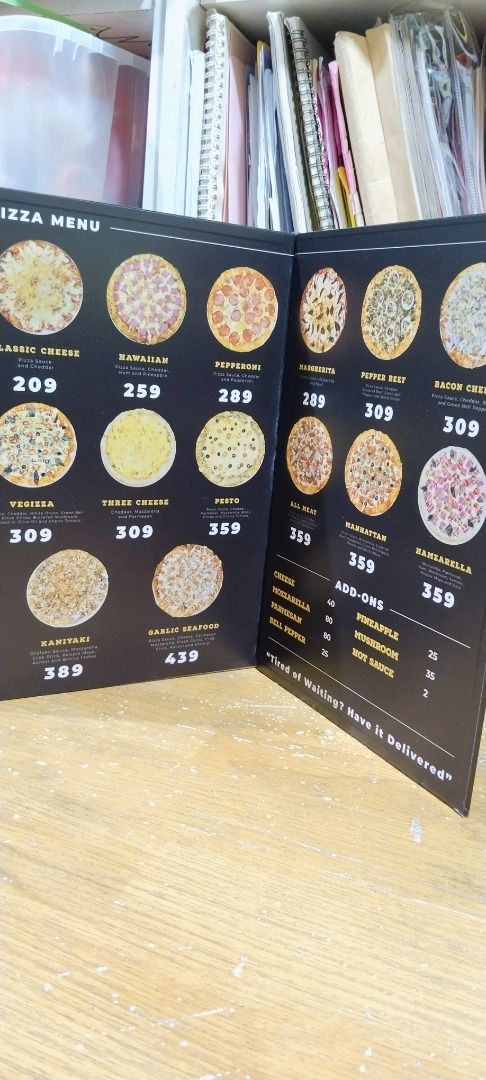 Menu Book Hard Bound, Everything Else, Others on Carousell