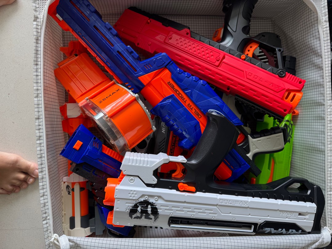 Nerf Bundle, Hobbies & Toys, Toys & Games on Carousell