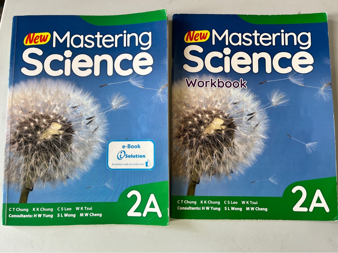 New Mastering Science 2A + workbook 2A, 興趣及遊戲, 書本 & 文具, 教科書 - Carousell