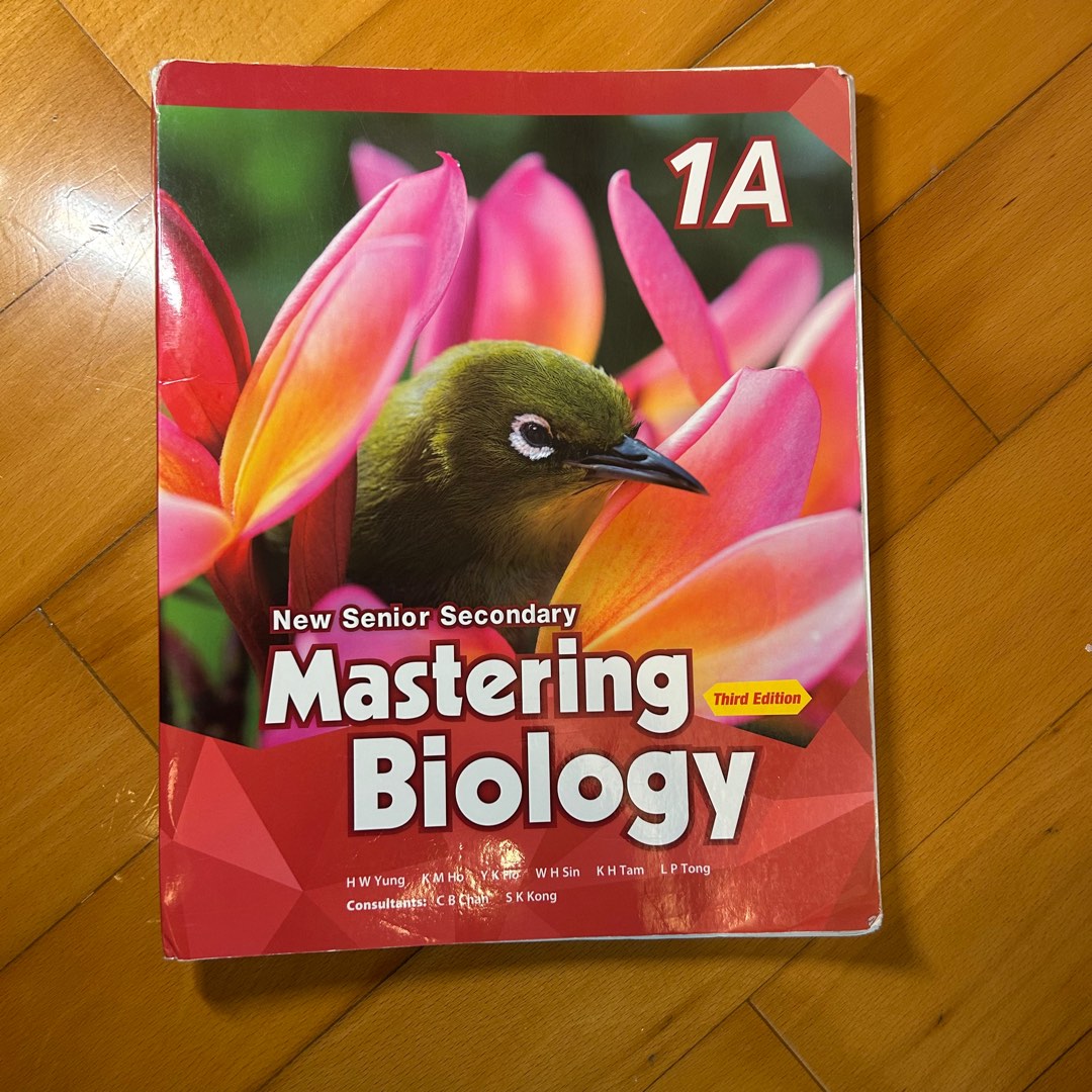 New Senior Secondary Mastering Biology Book 1A, 興趣及遊戲, 書本 & 文具, 教科書 ...