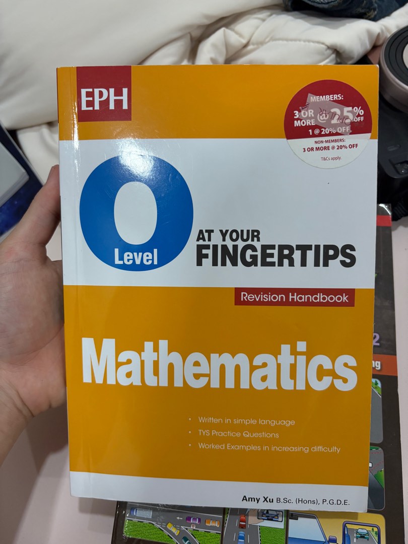 O level E math textbook, Hobbies & Toys, Books & Magazines, Textbooks ...