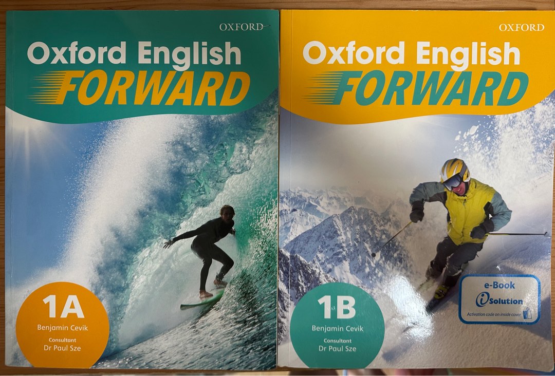 Oxford English Forward 1A &1B, 興趣及遊戲, 書本 & 文具, 教科書 - Carousell