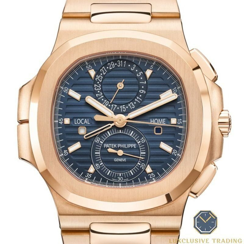 Patek Philippe Nautilus Travel Time Rose Gold Blue Dial 40MM 5990/1R (2025), Luxury, Watches on ...