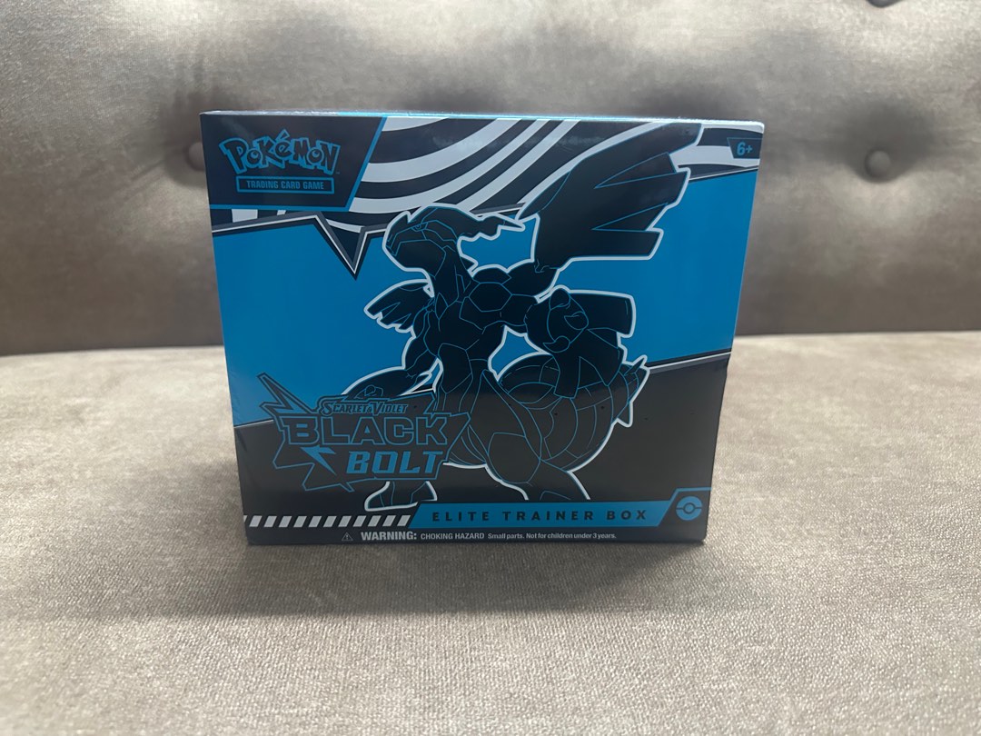 pokemon black bolt etb, Hobbies & Toys, Toys & Games on Carousell
