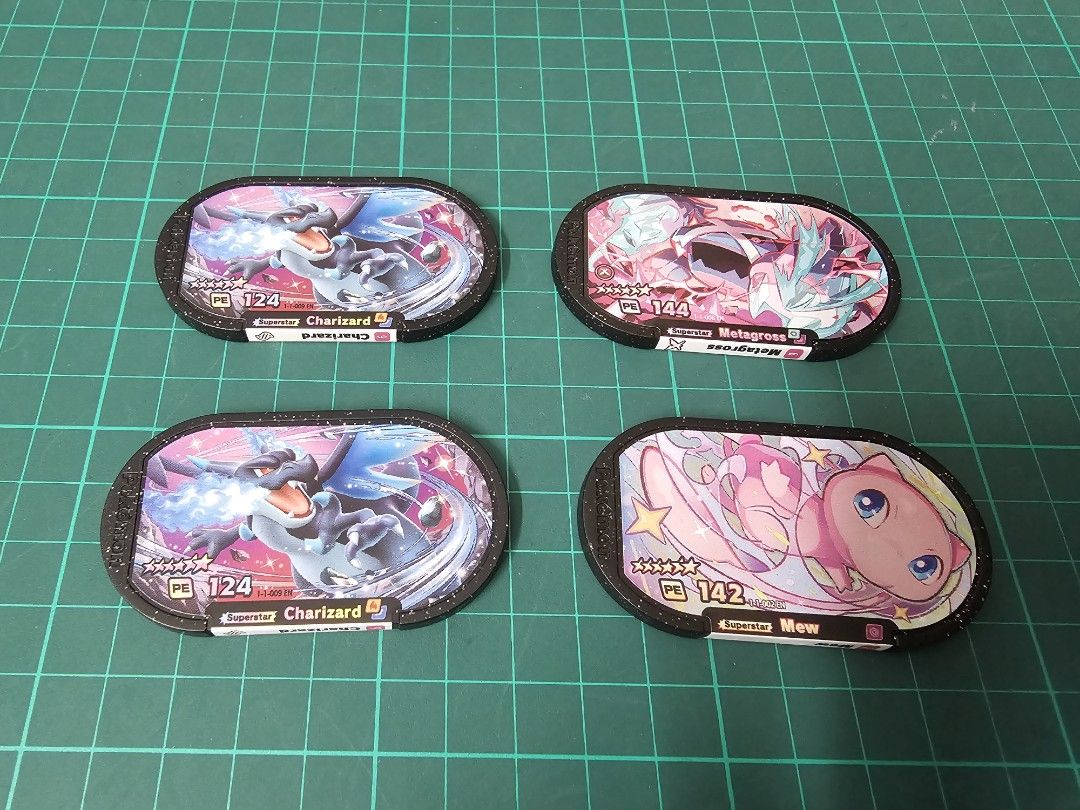 Pokemon Mezastar card chips 6 stars, Hobbies & Toys, Toys & Games on ...