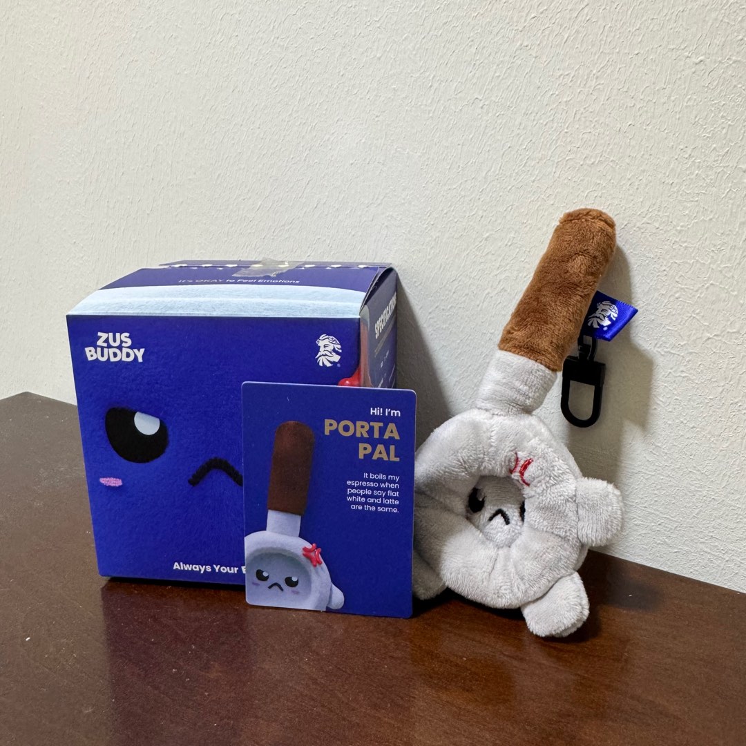 Porta Pal Anger - Zus Plushie, Hobbies & Toys, Toys & Games on Carousell