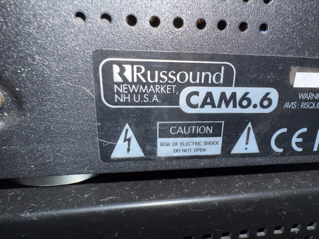 Russound CAM6.6 Multi-Zone Amplifier & Power Amplifier R850MC, Audio ...