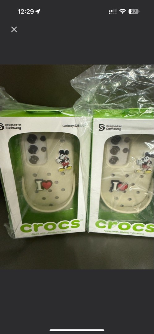 Samsung Galaxy S25 Ultra official crocs case 60% off brand new sealed ...