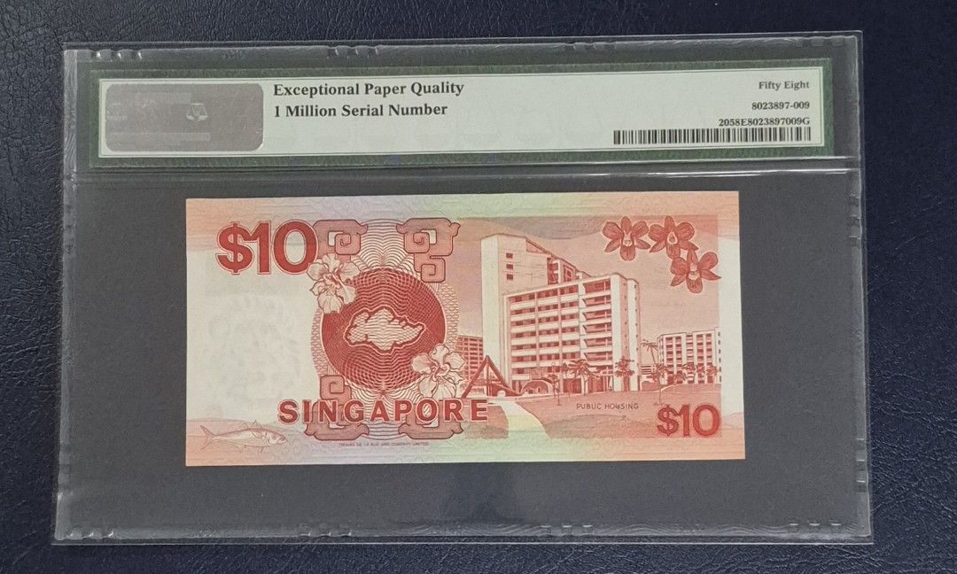 SG Ship Series $10 Prefix A (1000000), Hobbies & Toys, Memorabilia ...
