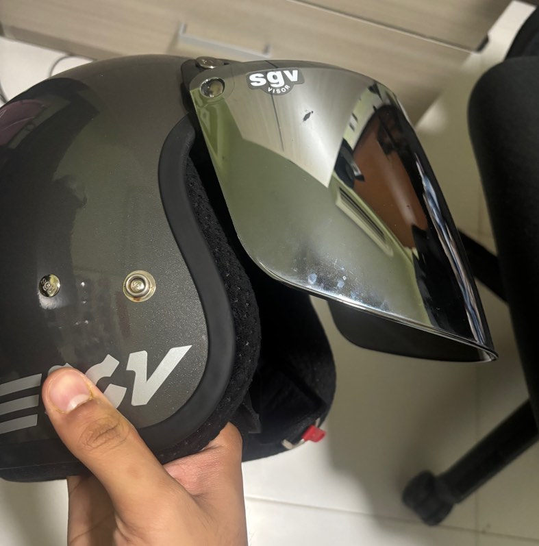 SGV 62 Helmet, Motorcycles, Motorcycle Apparel on Carousell