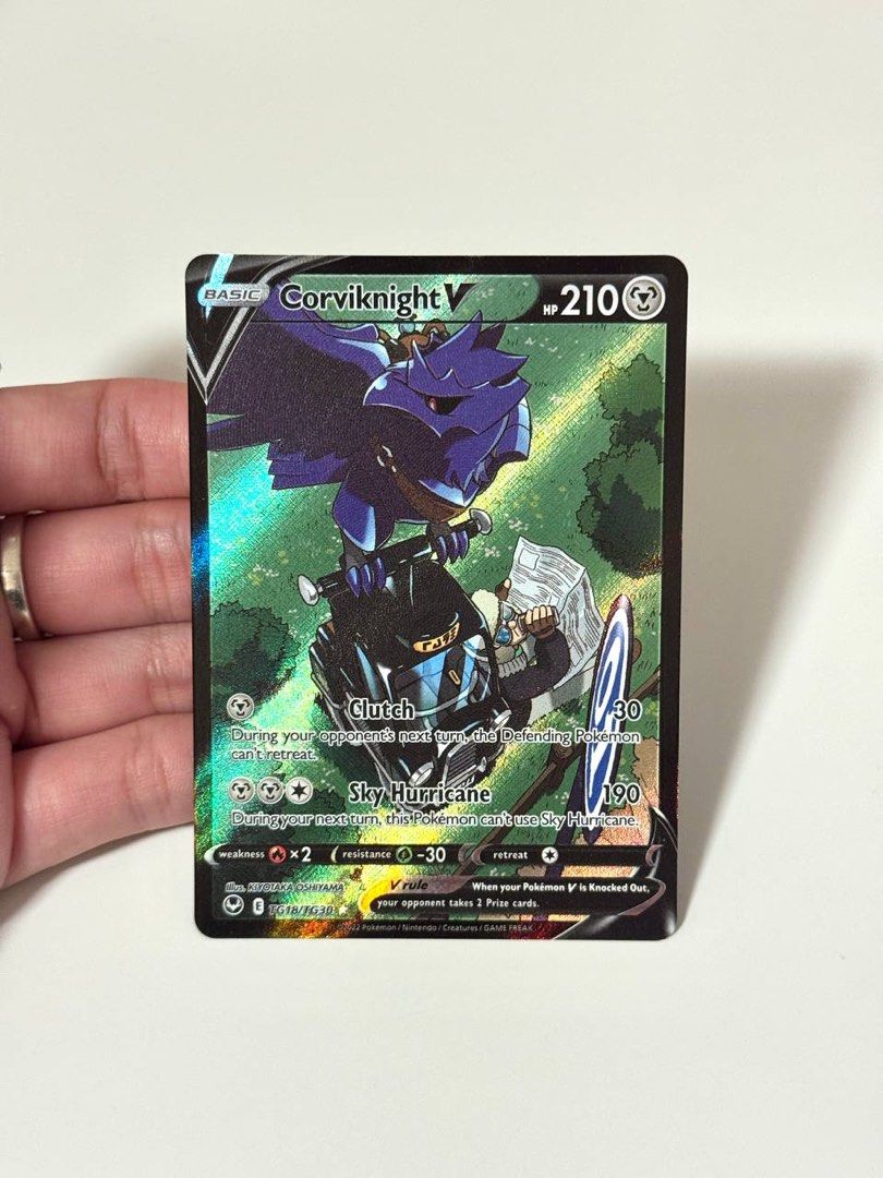 [SILVER TEMPEST] Corviknight V Pokemon Card, Hobbies & Toys, Toys ...