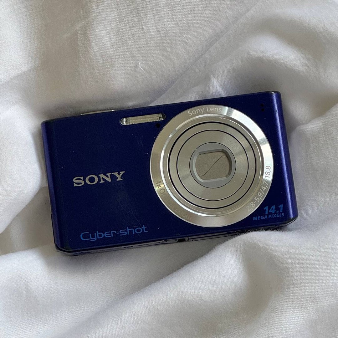 Sony Cybershot Blue Digital Camera Digicam, Photography, Cameras on ...
