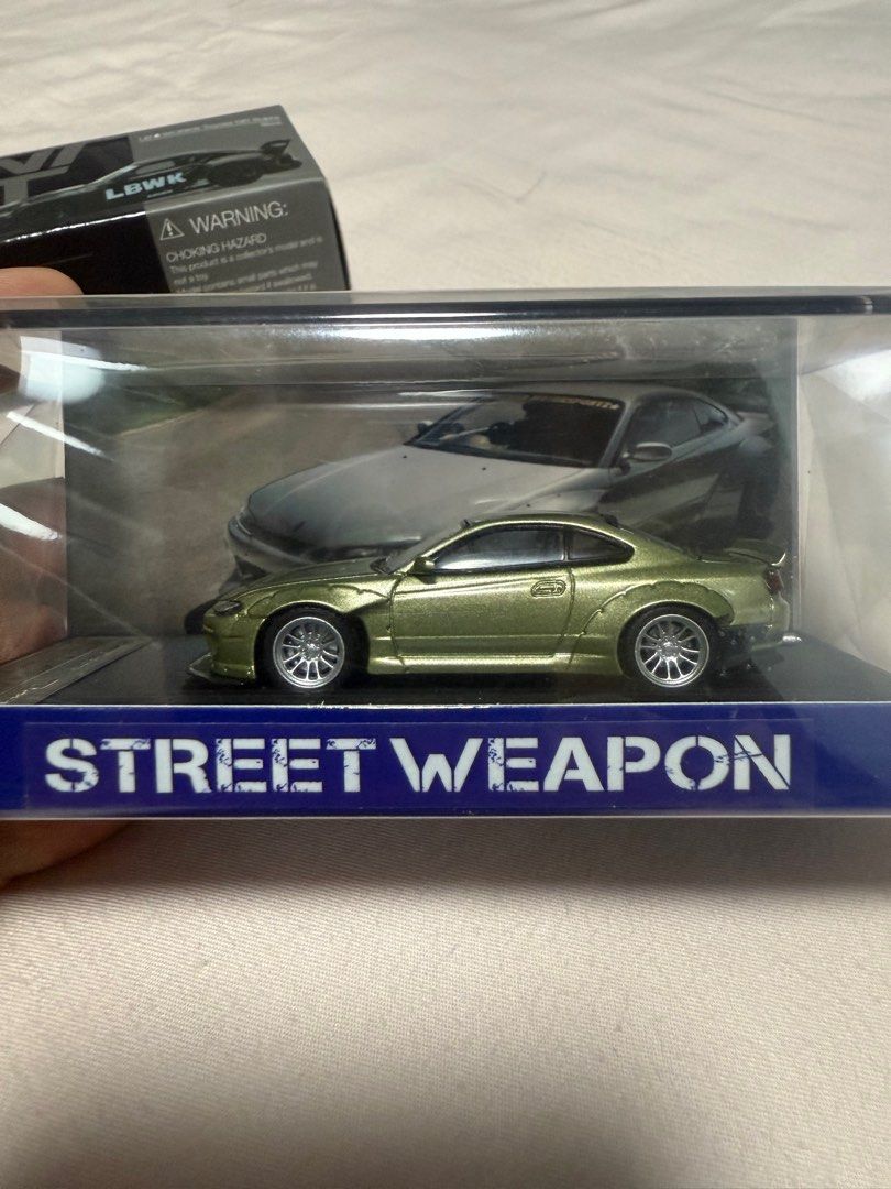 Street Weapon Rocket Bunny Nissan Silvia S15 Silvia Diecast Model ...
