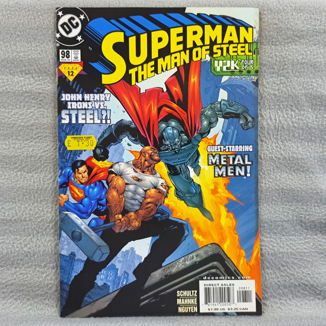 Superman: The Man of Steel #98 (DC Comics) Mark Schultz, Doug Mahnke ...