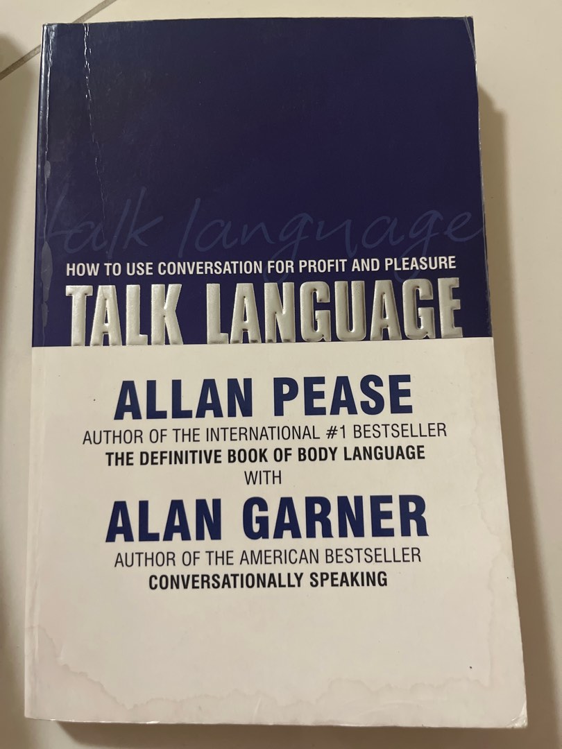 Talk Language by Allan Pease & Alan Garner, Hobbies & Toys, Books ...