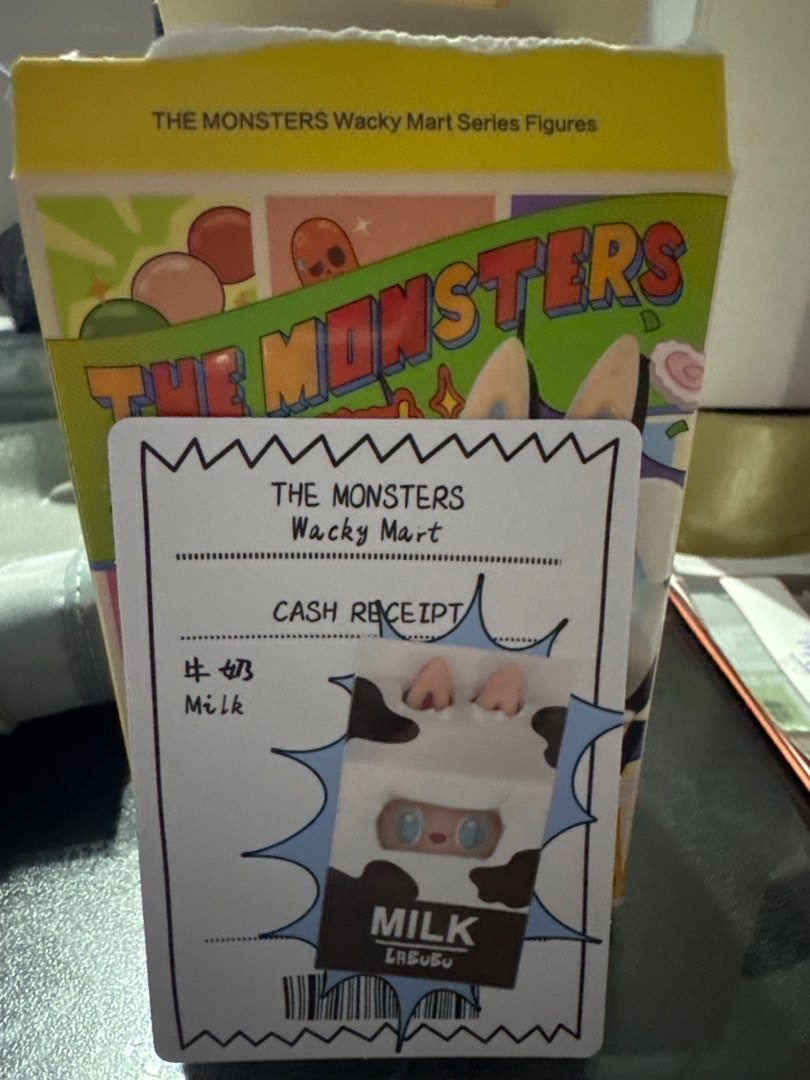 The Monsters Wacky Mart Milk Figure, Hobbies & Toys, Toys & Games on ...