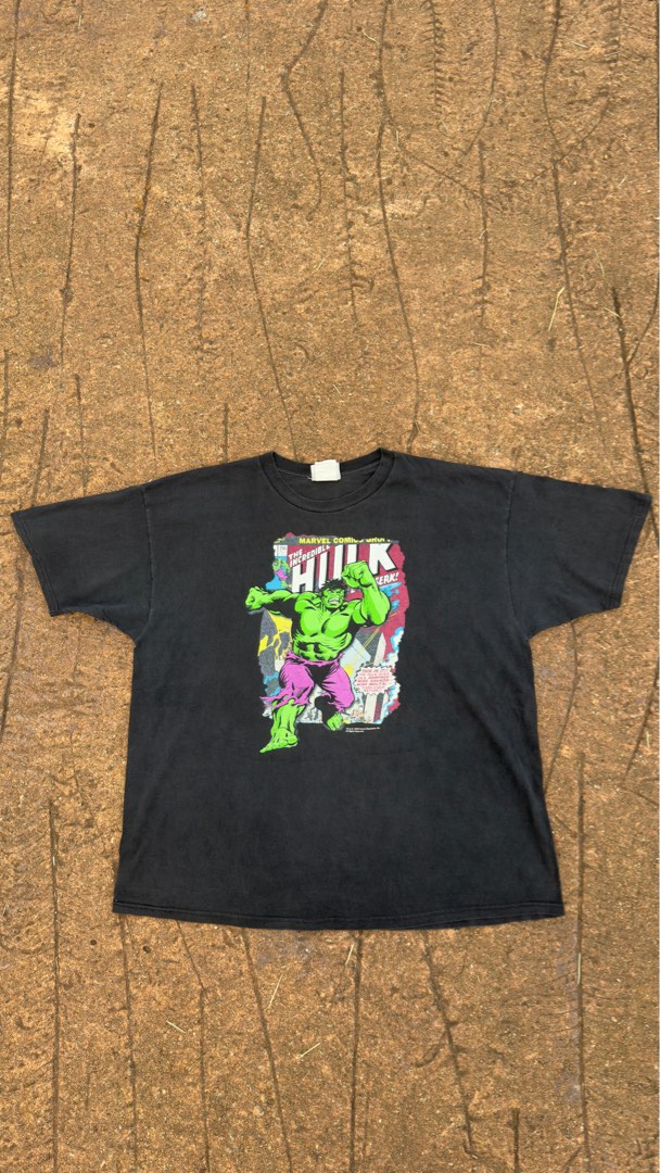 Vintage Marvel Hulk 90s, Men's Fashion, Tops & Sets, Tshirts & Polo ...
