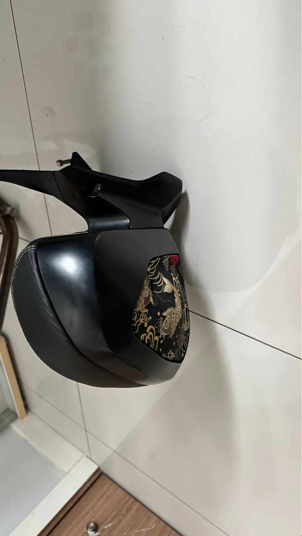 Xmax back rest, Motorcycles, Motorcycle Accessories on Carousell