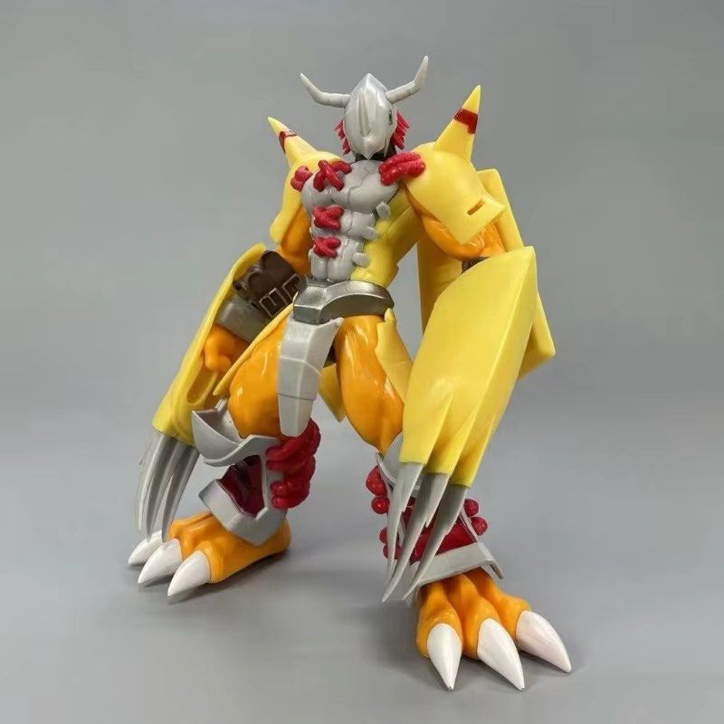 19cm Anime Figure Digimon Adventure War Greymon Figure Model Black War ...