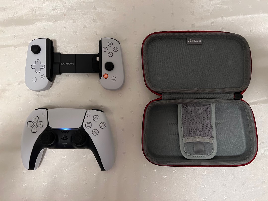 PS5 Controller + 第一代 BACKBONE PlayStation (Lightning) , 電子遊戲, 電子遊戲機, 其他 ...